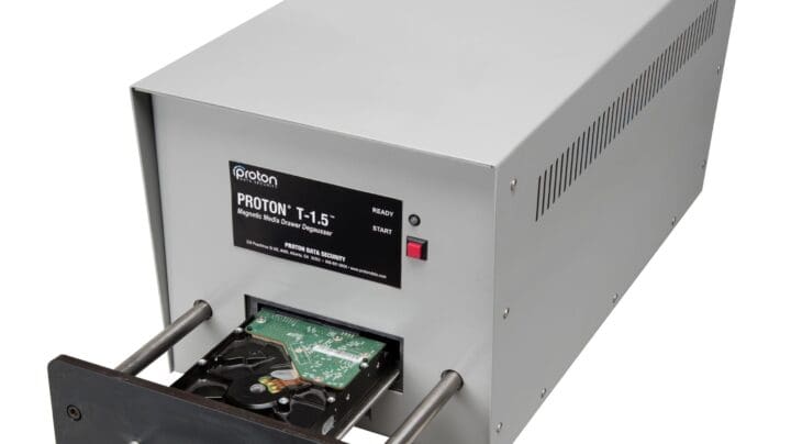 Hard Drive Degausser & Tape Eraser By Electronic High Voltage